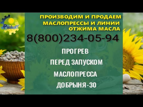 ПРОГРЕВ ПЕРЕД ЗАПУСКОМ МАСЛОПРЕССА ДОБРЫНЯ 30.mp4