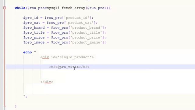 E Commerce Website in PHP & MySQL Part 17 | displaying products – смотреть онлайн видео от PHP ...