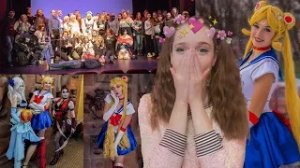 Аниме фестиваль.Косплей Сейлор Мун.Anime festival.Sailor Moon Cosplay