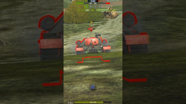 Т26Е4 Хищник - Общий тест танка и обзор по ссылке #tanksblitz|#wotblitz|#shorts