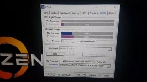 Ryzen 2500u vs i7 4790k cpu-z benchmark