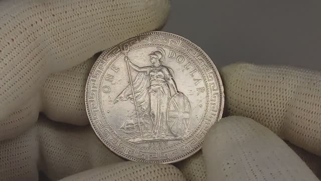 Великобритания 1 доллар, 1902 года.