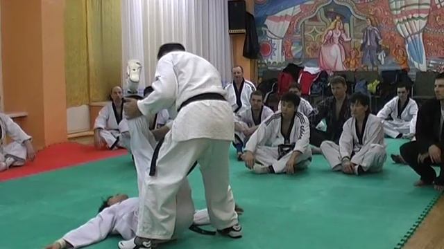 12.  1 семинар по хапкидо в России ГМ Ким Нам Джи - Москва 2008 г
