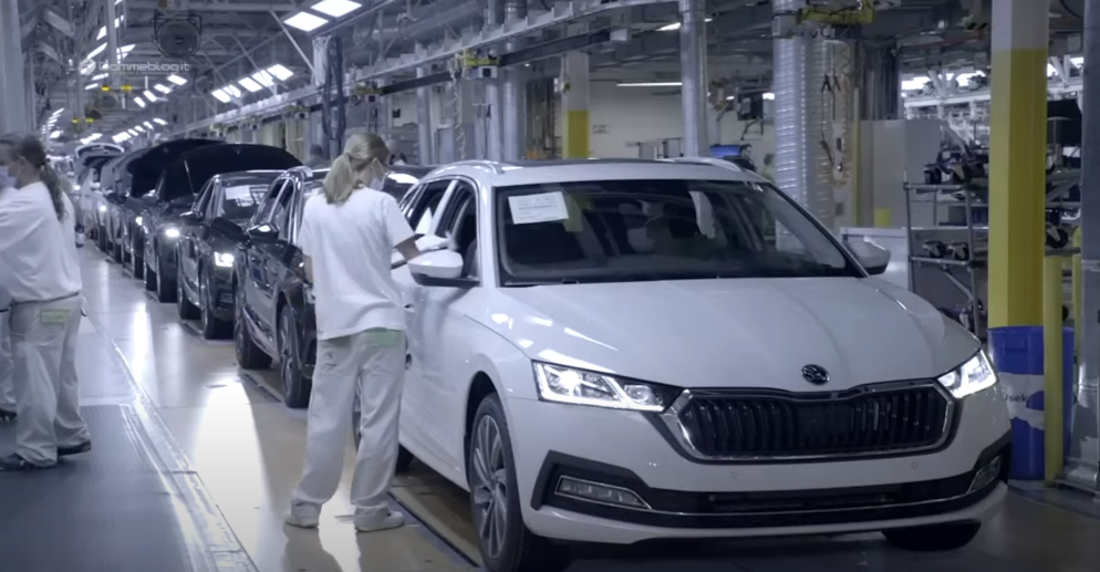 Завод Skoda. Как Собирают Skoda Octavia A8 2024
