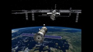 Стыковка ТГК Прогресс МС-01 с МКС (Прямая трансляция)