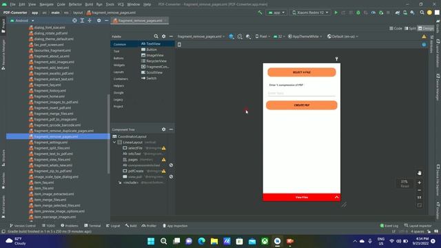 how to make pdf converter app in android studio | how to create pdf converter app in android ...