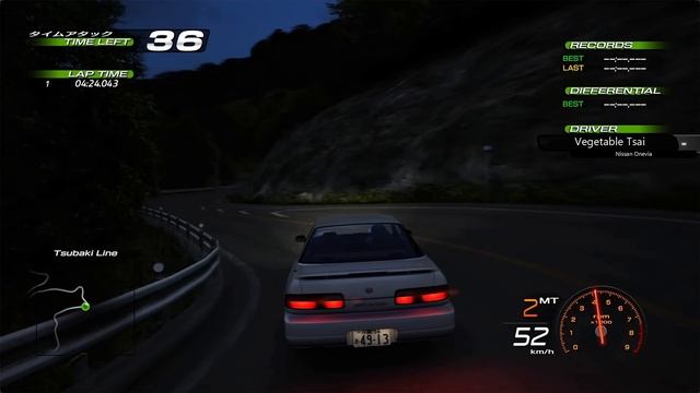 【Assetto Corsa】Stock Onevia Sub-5-Minute Challenge｜Tsubaki Line DH ...