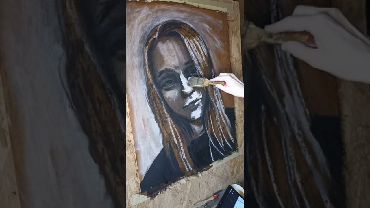 Третий этап. Портрет маслом.