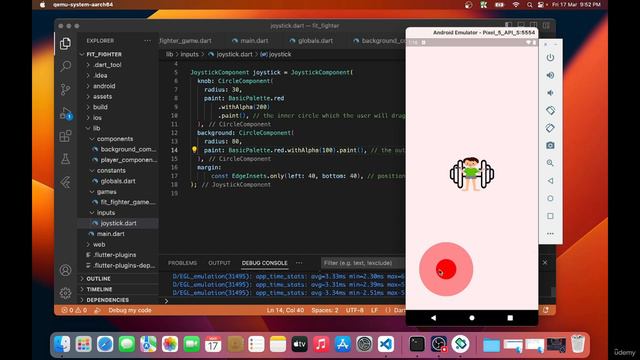 4 - Добавление движения с помощью джойстика