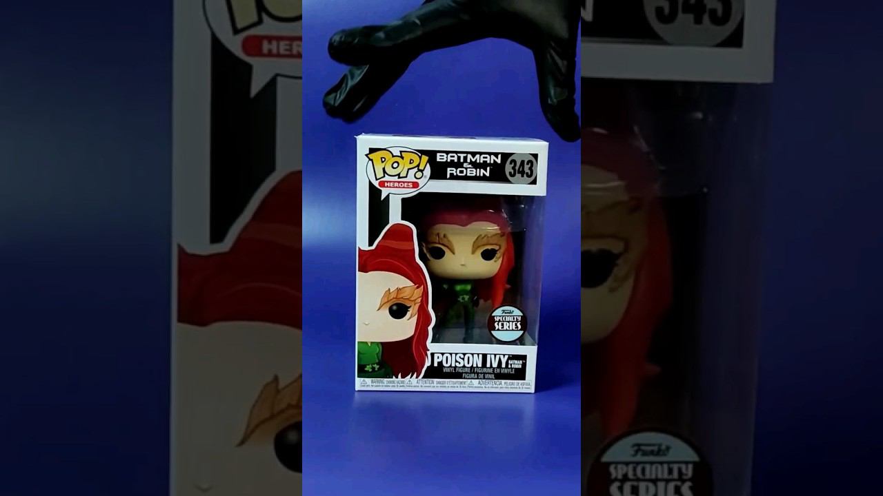 #funko POP! Poison Ivy 343 | Ядовитый Плющ #dc #poisonivy #дс #обзор #batman #бетмен