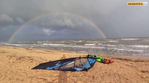 Радуга над Азовским морем