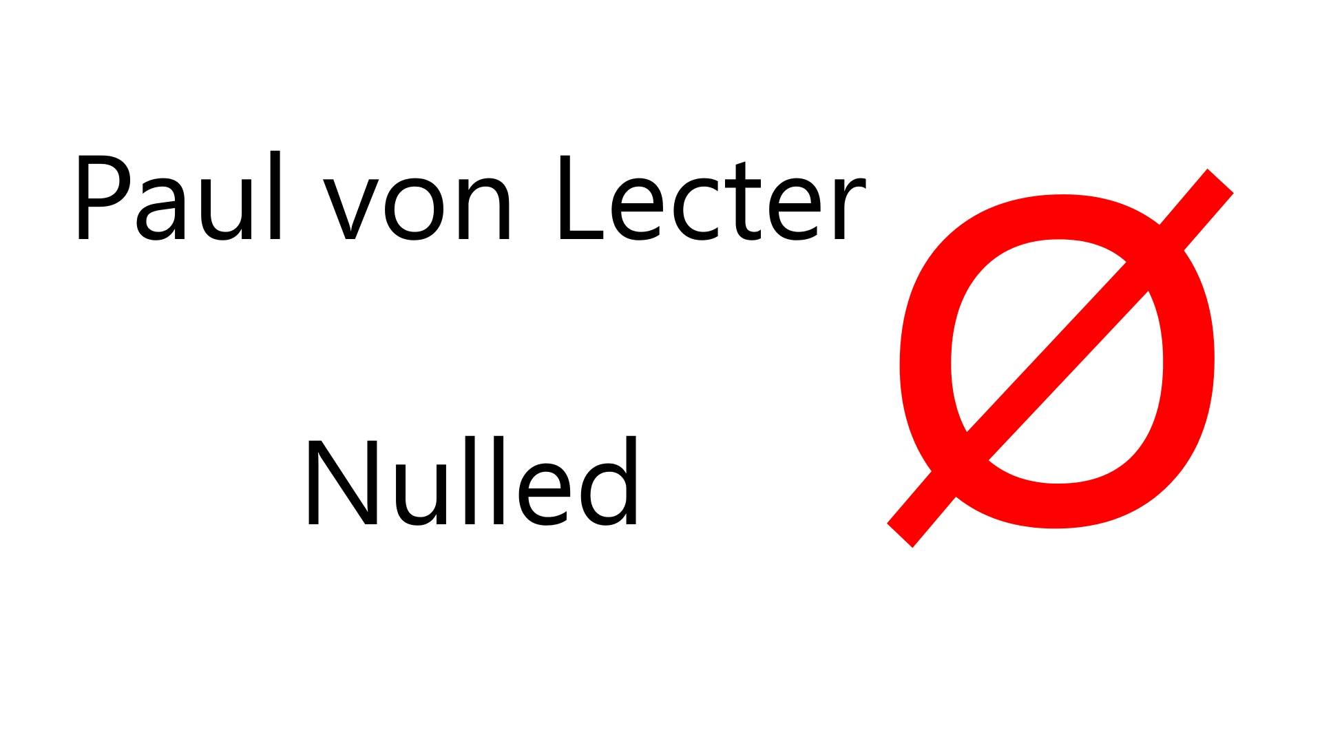 Paul von Lecter - Nulled [Techno, Progressive Techno]