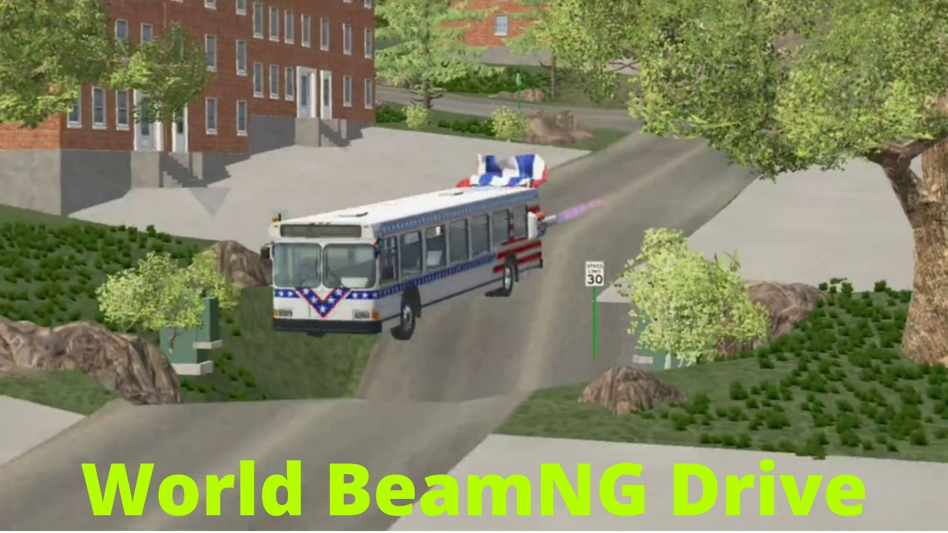 Яма на дороге #3 - BeamNG Drive | World BeamNG Drive