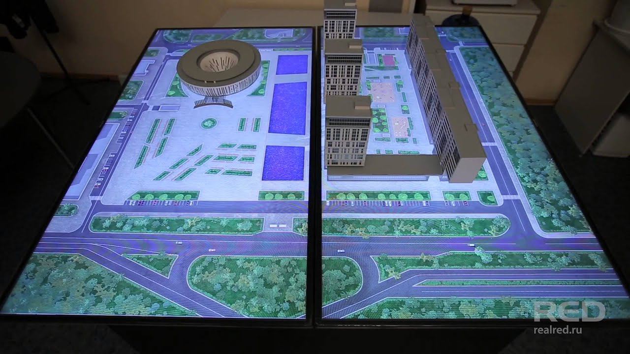 Интерактивный макет девелоперского проекта в Обнинске