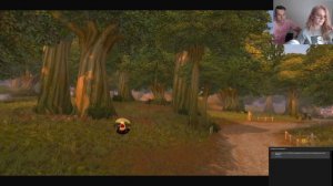 Девушка играет в WOW Classic