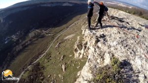 Николай Kachi-Kalion RopeJumping with SkyLine X-Team in Crimea