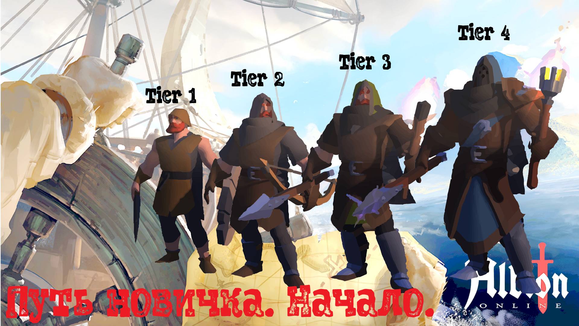 Albion Online. Путь новичка в 2024 г. (не Гайд) Старт с нуля. Серия 1. Обучение