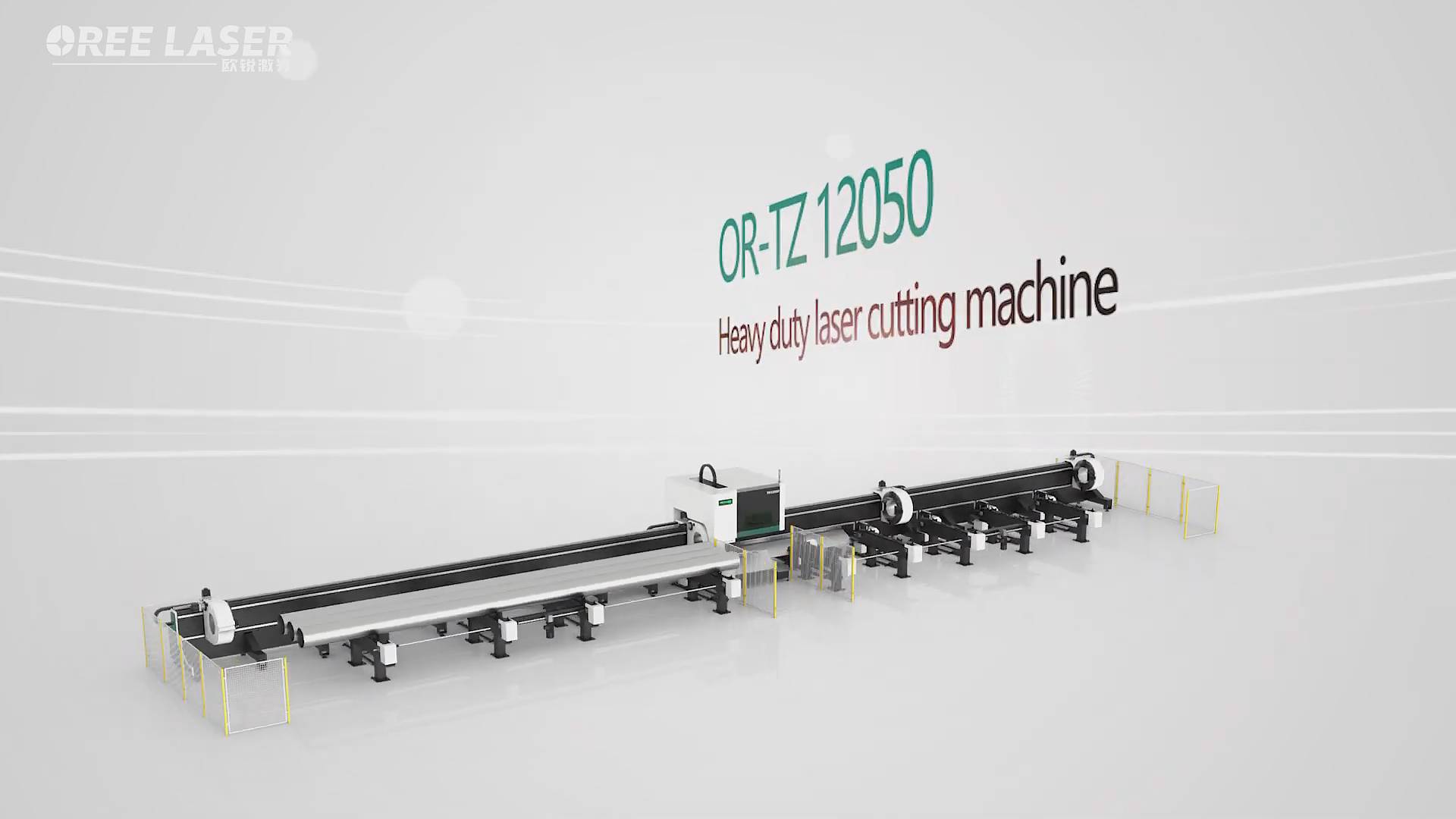 Станок лазерной резки труб OR-TZ12050 OREE LASER
