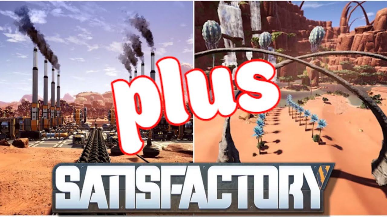Кобальтовое производство  SATISFACTORY PLUS  СТРИМ 11