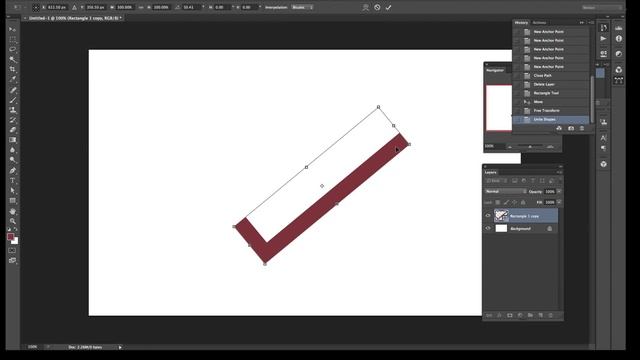Photoshop | : How to create a tick mark custom shape in Photoshop ...