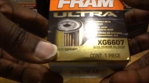 Fram Ultra Oil Filter DIY G37 Oil Change