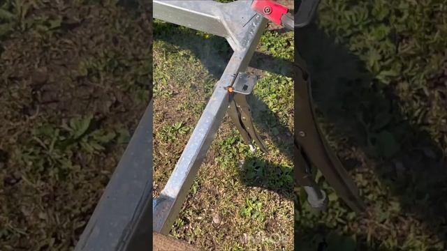 Трап на легковой прицеп для лодки ПВХ (своими руками).