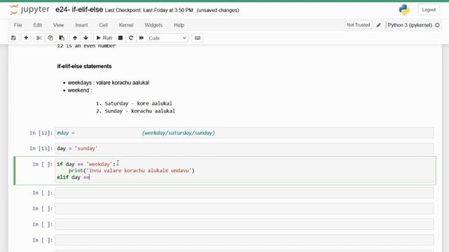 Python Conditional Statements Explained | if else | if-elif-else | Malayalam | for beginners ...