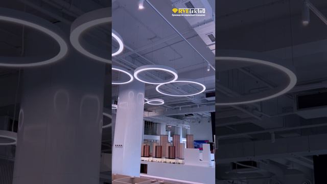 Кейс освещения для ЖК  "ЗИЛАРТ", г.Москва, бульвар Братьев Весниных,1 #shorts
