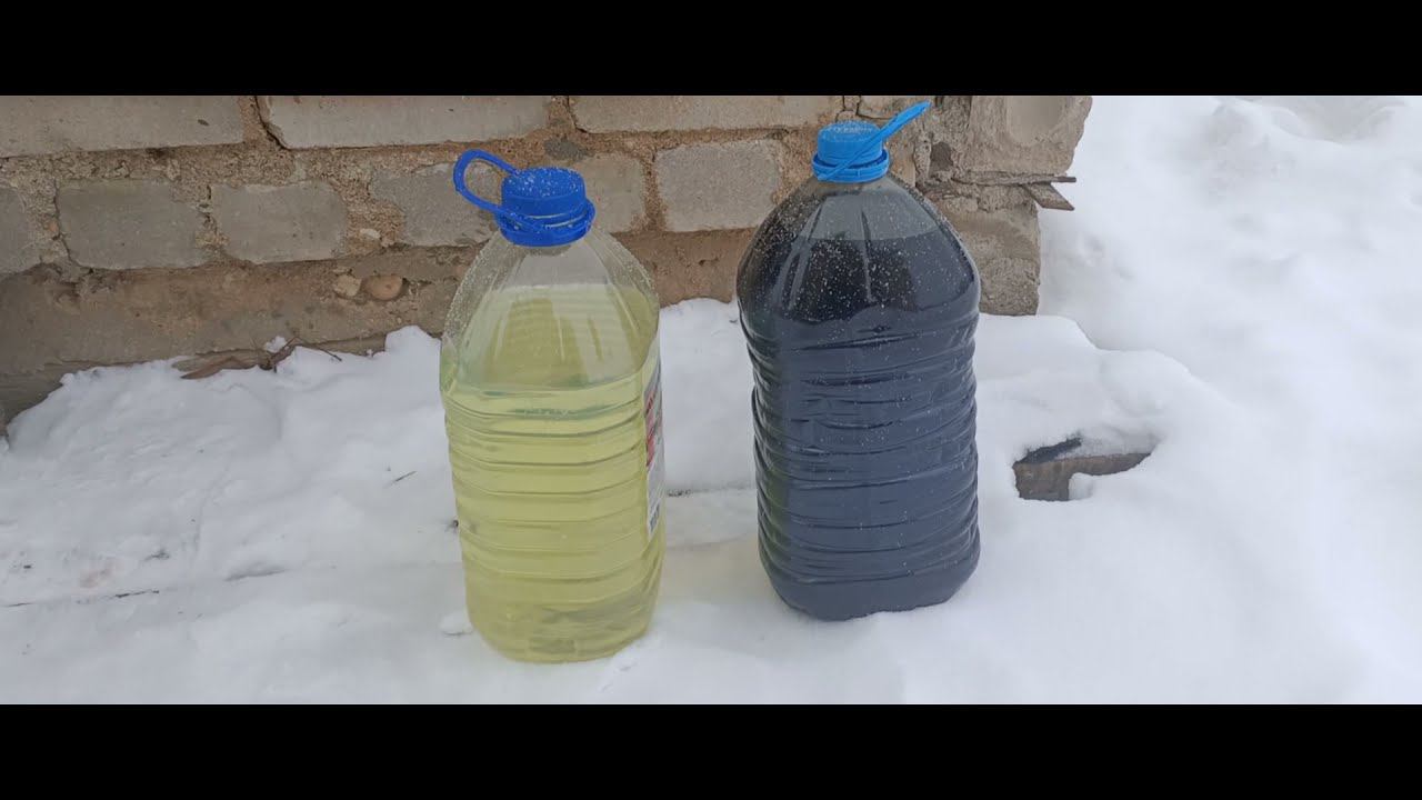 Дизель на отработке // Waste oil instead of diesel fuel