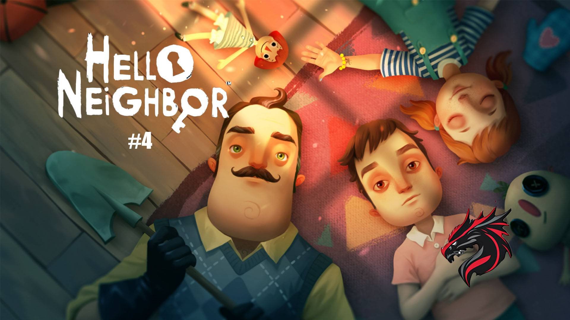 Прохождение игры Hello Neighbor | Новый дом - новые правила? №4