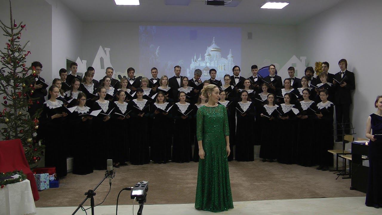 Рождественский концерт Православной гимназии во имя Преподобного Сергия Радонежского. 07.01.2021