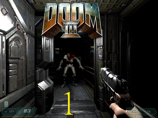 DOOM 3 №1 -  С прибытием!