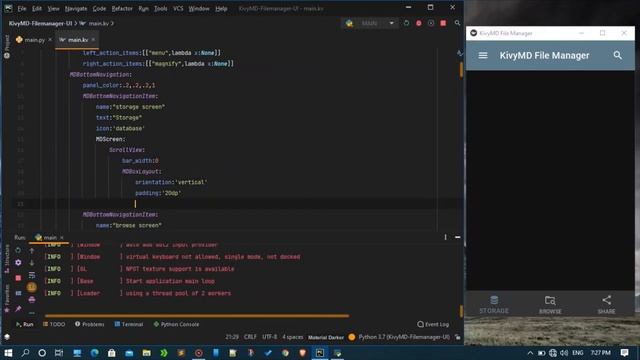 Kivy and KivyMD File Manager UI – смотреть онлайн видео от Питон: сила изменения кода в хорошем ...