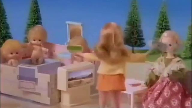 Реклама кукол Takara 1994 Licca chan дом