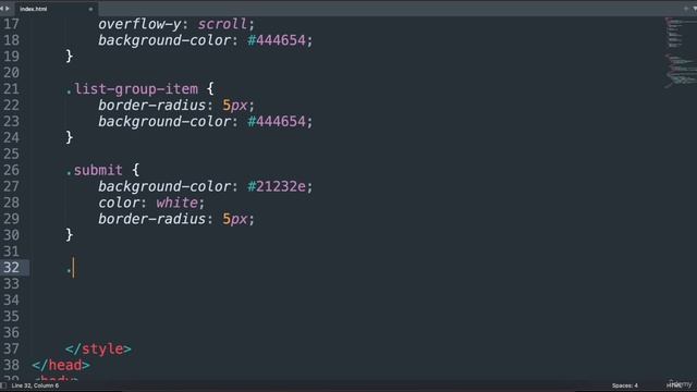 3 - Build a ChatGPT Clone using OpenAI API - 12 - Design the ChatGPT Clone Using CSS