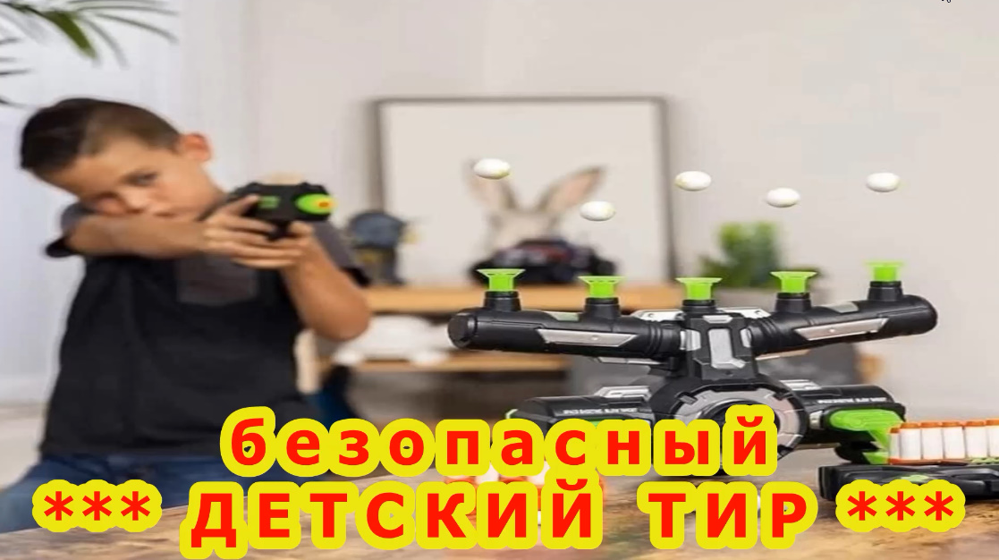 Домашний ТИР для малышей.