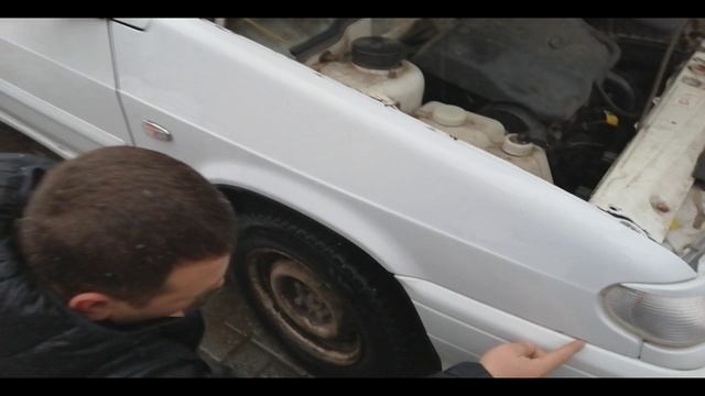 Крыло на ВАЗ-2114 спустя 1,5 года после замены