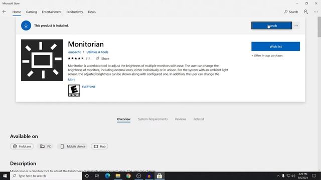 How to Adjust Monitor Brightness in Windows Directly From PC |Control ...