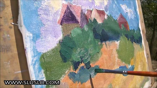 Брянские художники на живописном пленэре. Выставки картин в Брянске - июнь 2022. Супонево 2022