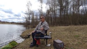 Открыл фидерный сезон. Плотва, уклейка.