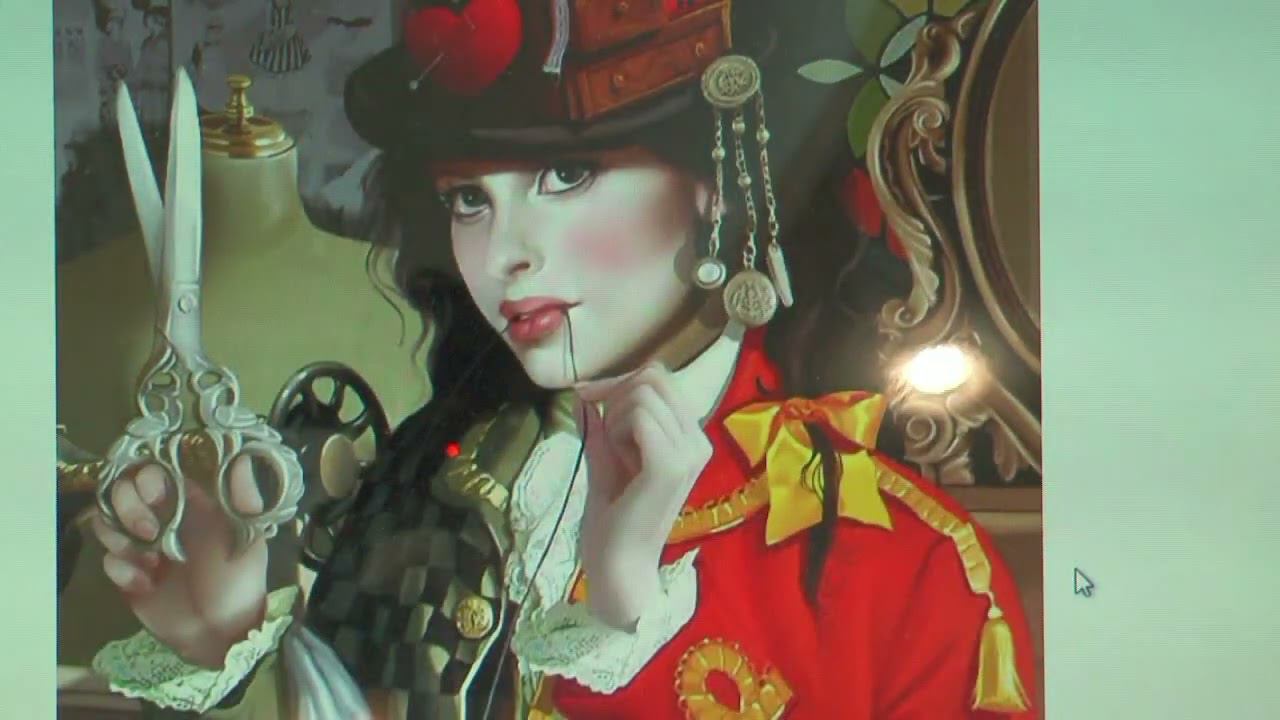 66_#Рукодельница/#золотое руно/иллюстрационный мир #Т.Доронина/#апрель_2022/#вышивка крестиком