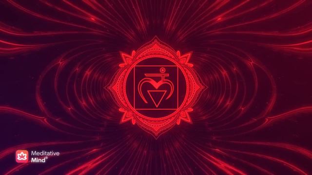 ROOT CHAKRA HEALING with Rain Soft Hang Drum Music Let go of Worries, Anxiety and Fears