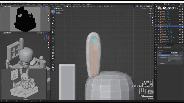 14. Modeling the Cute Animal