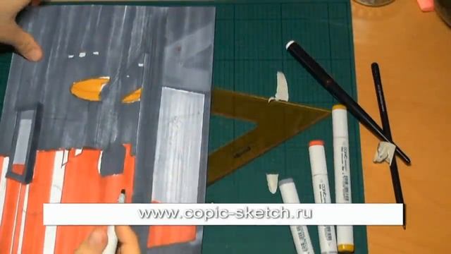 интерьерный скетчинг _ общ.пространства _ №2 __ interior sketching _ public spaces _ №2.mkv