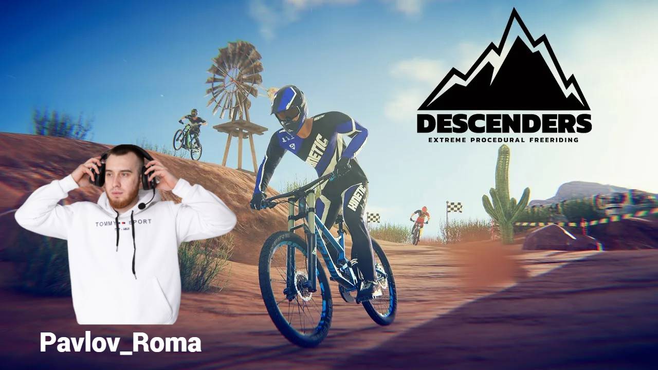 Как научиться ездить на велосипеде - Descenders #1