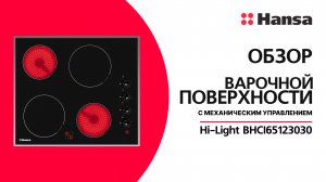 Электрическая варочная поверхность Hansa BHCI65123030