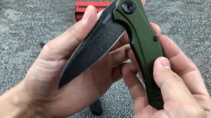 Нож "Bareknuckle KVT Flipper" CPM 20CV Aluminium 7777BLK от Kershaw