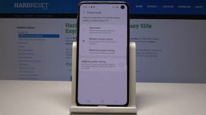 How to Switch On Power Saving Mode in SAMSUNG Galaxy S10e - Battery Saver Mode