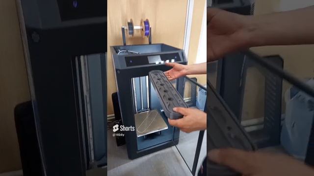 Габаритная деталь из вчерашнего видео про Stratex 350 #3dprinting #make #3d #diy #3dmodeling