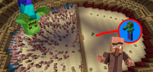 10.000 ЖИТЕЛЕЙ ПРОТИВ 1 ЗОМБИ В МАЙНКРАФТ | Май Нер Minecraft